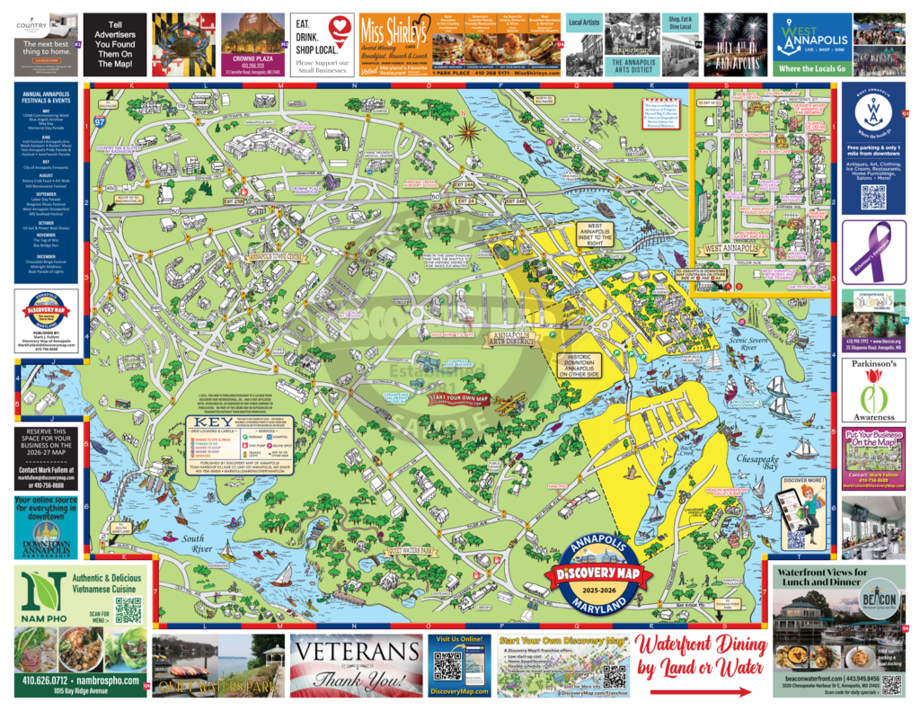 Annapolis, MD - Discovery Map