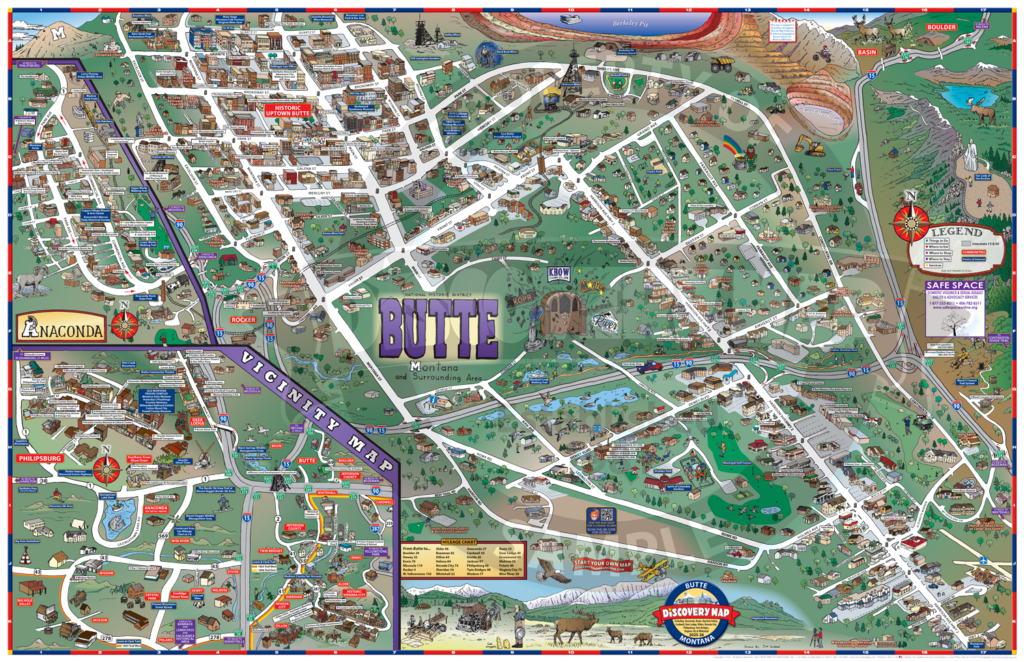 Butte, MT - Discovery Map