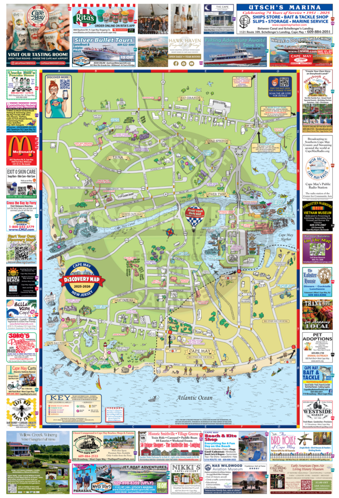 Cape May, NJ - Discovery Map