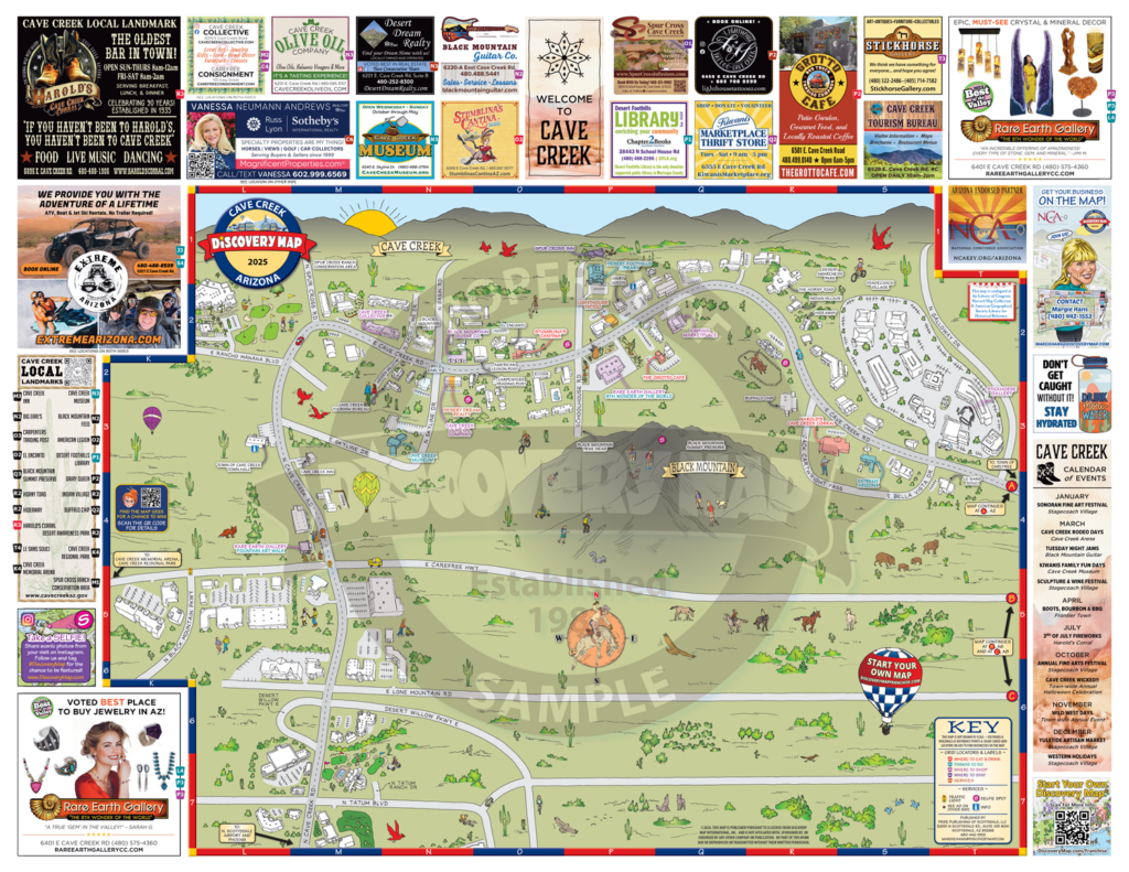 Cave Creek Arizona Map