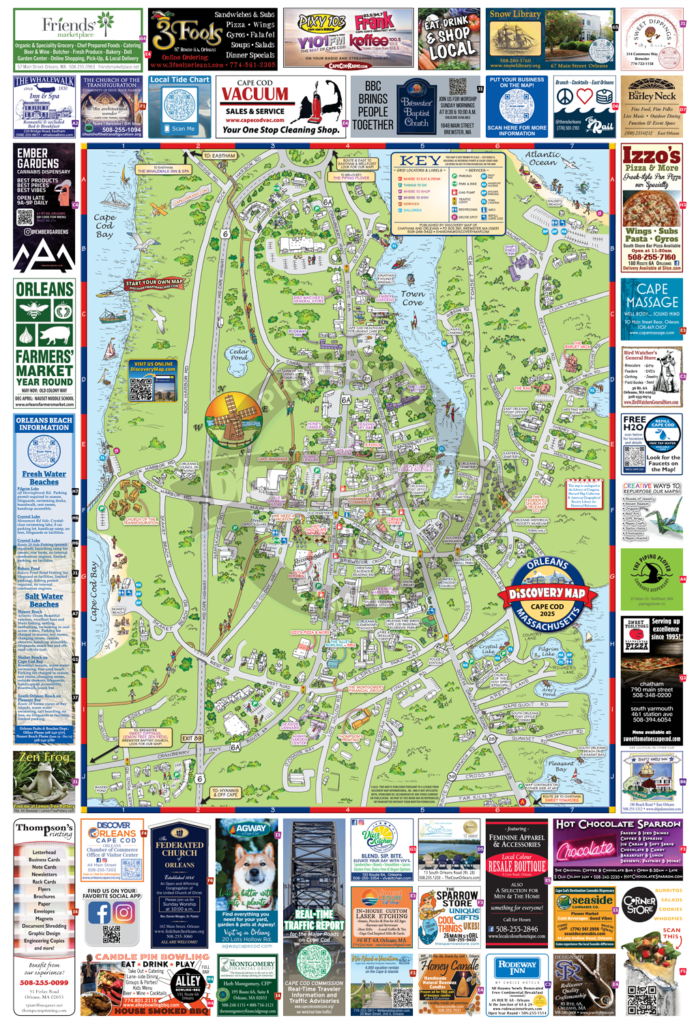 Chatham & Orleans, MA - Discovery Map