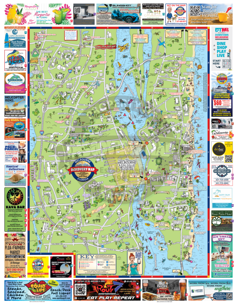 Melbourne, FL - Discovery Map