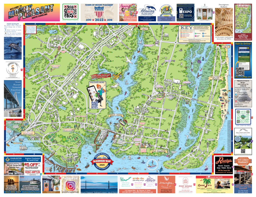 Mount Pleasant, SC - Discovery Map