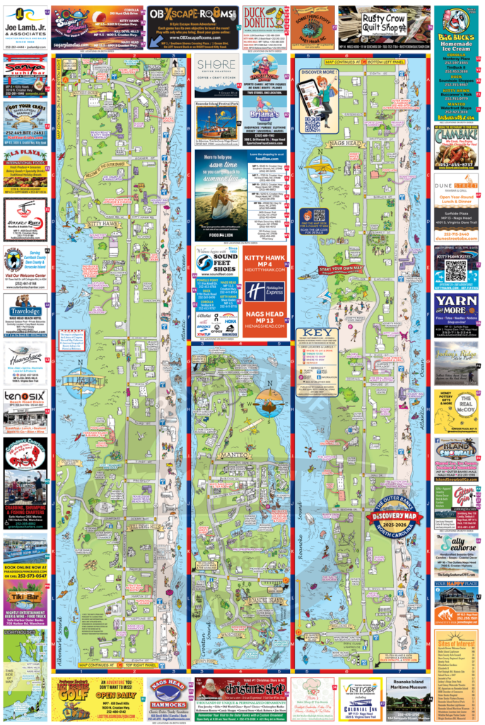 Outer Banks, NC - Discovery Map
