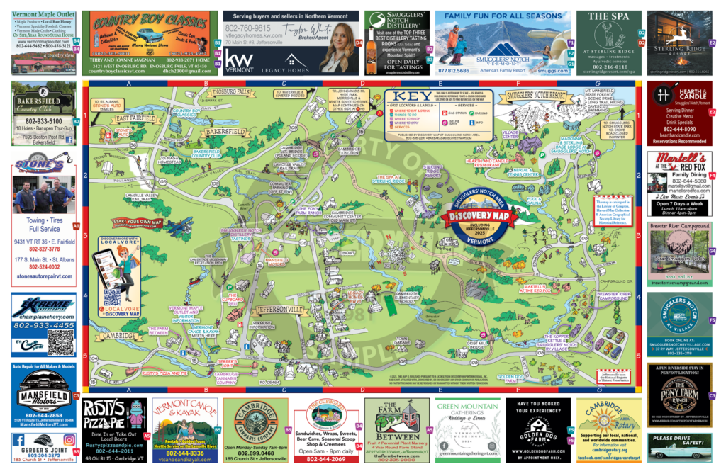 Smugglers’ Notch, VT - Discovery Map