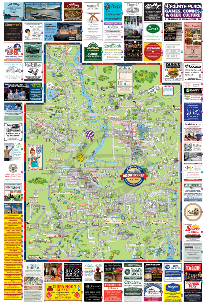Upper Valley, NH - Discovery Map