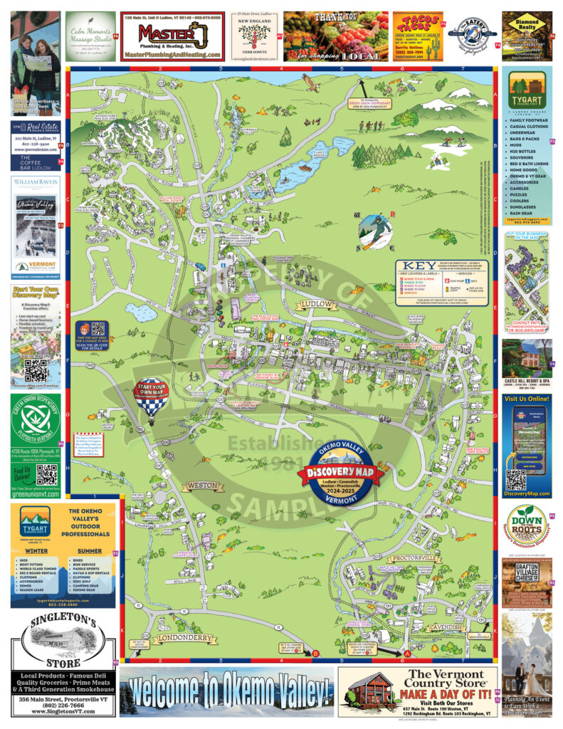 Okemo, VT - Discovery Map
