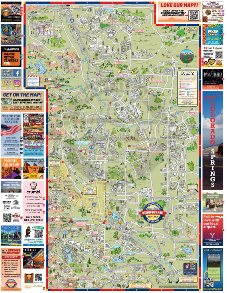 Colorado Springs, CO - Discovery Map