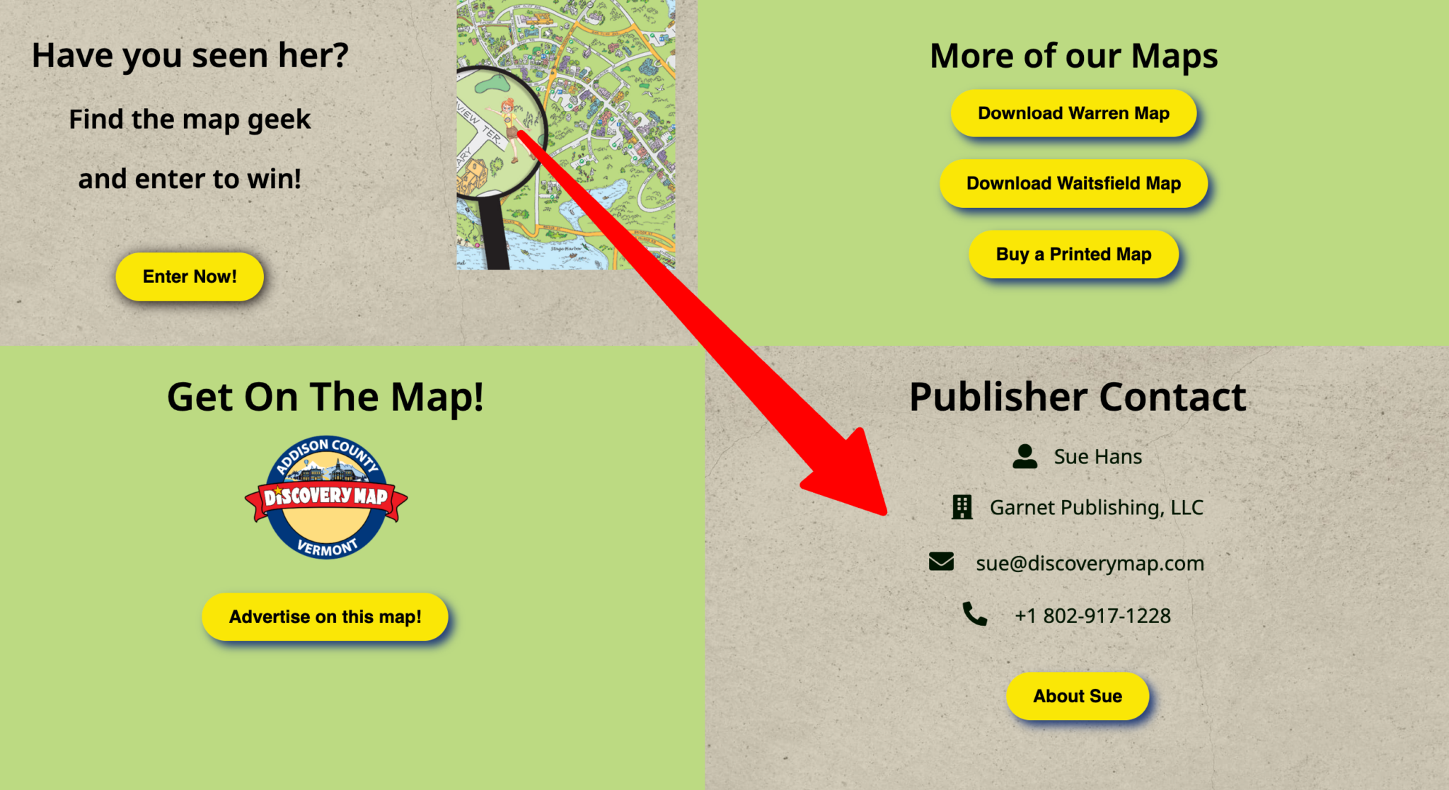 Contact Us - Discovery Map