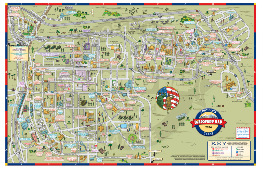 Fort Bliss, TX - Discovery Map