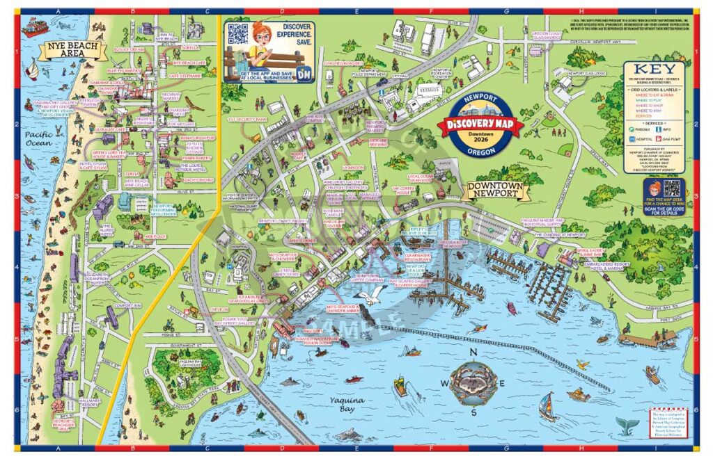Newport, OR - Discovery Map
